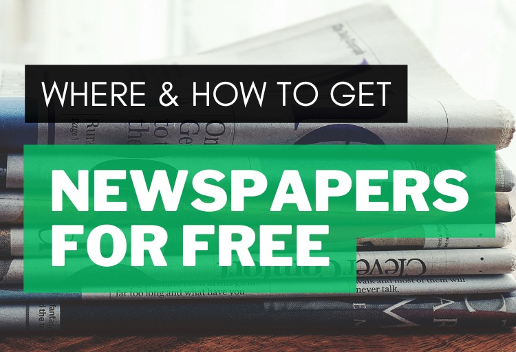 20 Places Where You Can Get Free Newspapers Today 20 Places Where You Can Get Free Newspapers Today